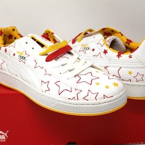Puma | Shoes | Puma X Vaughn Bode Basket Ii White Red Yellow Star ...